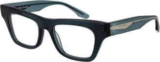 Trussardi Femme, Accessoires, Bleu, Taille: ONE Size Monture de lunettes en ac&eacute;tate