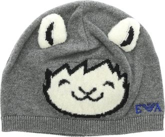 Emporio Armani Homme, Accessoires, Gris, Taille: S Casquette Logo Brod&eacute;