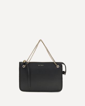 Etro Leather Crossbody Clutch Female UNI