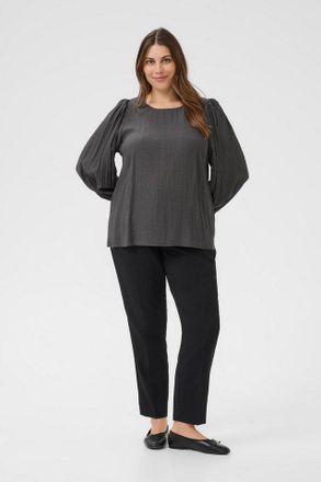 Kaffe Curve Langarmbluse Bluse langarm KCviva Gro&szlig;e Gr&ouml;&szlig;en