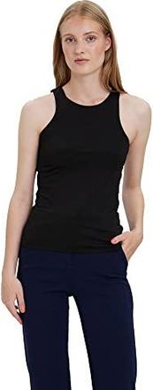 Vero Moda Vero Moda VMBIANCA SL Tank Top Noos Débardeur, Noir, S Femme