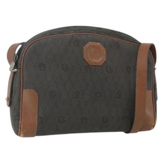 Dior Pre-owned Canvas Schultertasche - - Pre-owned - Damen - Grau - ONE SIZE