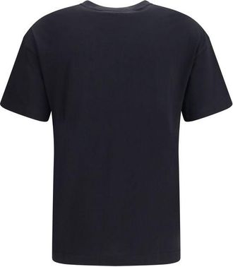 Palm Angels Graphic-Print Cotton T-Shirt - Black
