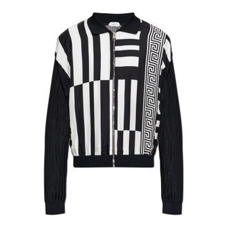 Versace Herren, Strickwaren, Schwarzk, XLGr&ouml;&szlig;e