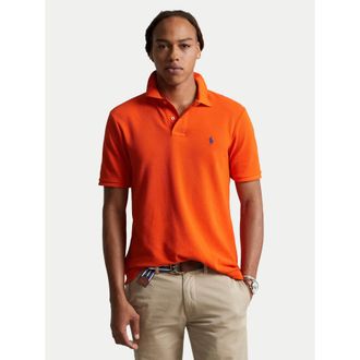 Polo Ralph Lauren Poloshirt 710795080025 Orange Slim Fit