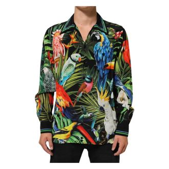 Dolce & Gabbana Lounge Casual Shirt - - Shirts - Herren - Mehrfarbig - M