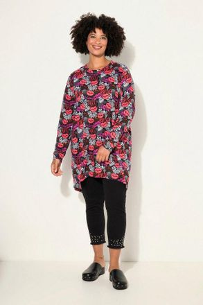 Angel Of Style Sweatshirt Sweatshirt A-Linie Kussmund-Muster