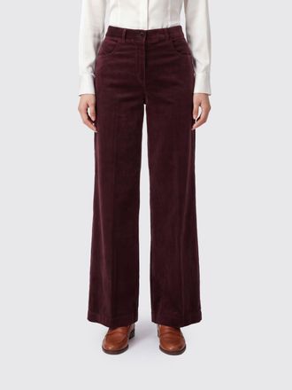 Aspesi Hoch taillierte Cordhose mit weitem Bein von aus Baumwolle