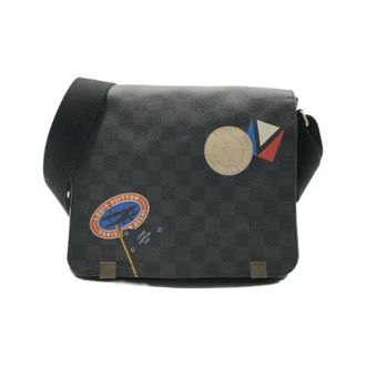 Louis Vuitton Pre-owned Damier Graphite District Umh&auml;ngetasche - - Pre-owned - Damen - Grau - ONE SIZE