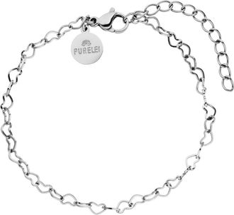 Purelei Heart Armband, verstellbare L&auml;nge