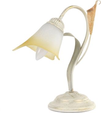 Onli Onli Lucrezia Tischleuchte E14, elfenbein, 25 x 31 cm