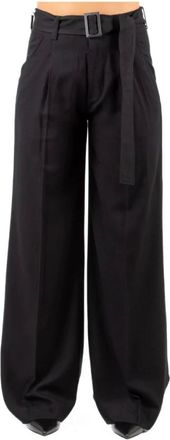 Dondup Femme, Pantalons, Noir, Taille: 38 FR Pantalone