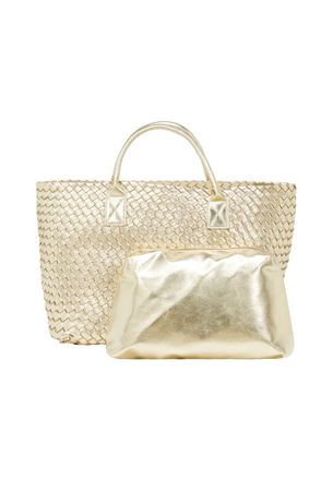 Faina 2-IN-1-Tragetaschen-Set 2-IN-1-Tragetaschen-Set Frauen Gold