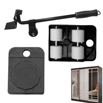 Generic Rollen f&uuml;r das Verschieben von M&ouml;beln | M&ouml;belgleiter mit Rollen - tragbarer Haushaltsger&auml;te-Gleiter | f&uuml;r K&uuml;hlschrank, Klavier, Bett, Sofa, Schrank