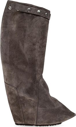 Rick Owens Keilstiefel Taconaska - - Shoes - Damen - Grau - 39 EU