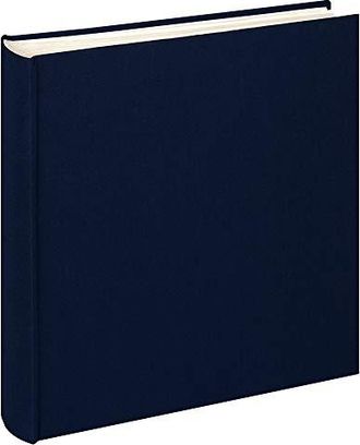 Walther Design Fotoalbum dunkelblau 30 x 30 cm Leinen, Cloth FA-508-U
