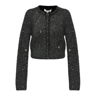 LoveShackFancy Loveshackfancy, Femme, Pulls, Noir, Taille: 38 FR Ferra Cardigan