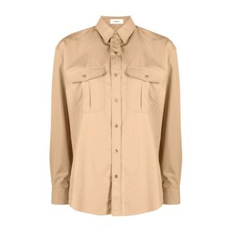 Wardrobe.NYC Shirts - - Blouses & Shirts - Damen - Braun - L
