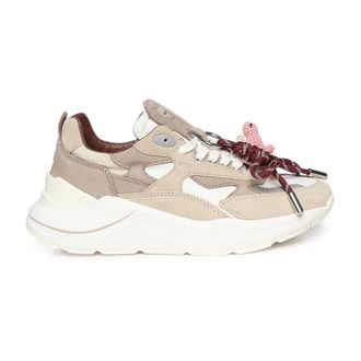 D.A.T.E. D.a.t.e., Femme, Chaussures, Beige, Taille: 38 EU Fuga Baskets