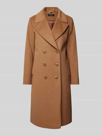 Lauren Ralph Lauren Mantel mit Kaschmir-Anteil und Reverskragen