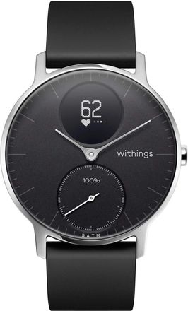 Withings Steel HR - Hybrid Smartwatch - Aktivit&auml;tstracker mit Connected GPS, Herzfrequenzmessungen, Schlaf&uuml;berwachung, Smartphone-Benachrichtigungen, wasserdic