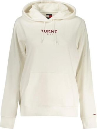Tommy Hilfiger Femme, Sweatshirts et sweats &agrave; capuche, Blanc, Taille: 44 FR Cotton Crewneck SweaT-shirt