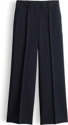 someday Damen City Pants | Catsby LINE Wide Leg Pants mit abgesteppten Biesen Ocean, 36