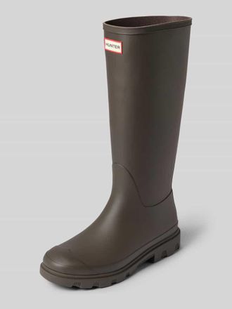 Hunter Stiefel mit Logo-Detail