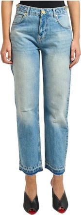 Ga&euml;lle Paris Femme, Jeans, Bleu, Taille: W32 Pantalon en denim coupe slim