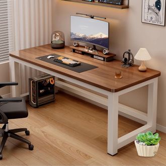 Generic Schreibtisch Arbeitsplatz, Robuster Chef Computertisch, Gro&szlig;er B&uuml;ro Computertisch f&uuml;r Zuhause, Arbeitszimmer, Schlafzimmer