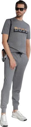 HUGO BOSS T-Shirt f&uuml;r Herren, Regul&auml;r (Mittelgrau)