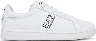 Emporio Armani Homme, Chaussures, Blanc, Taille: 45 EU Baskets Classic EA7 MFA
