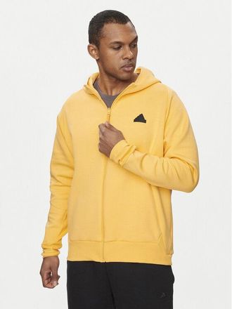 adidas Sweatshirt Z.N.E. Premium IR5237 Gelb Loose Fit