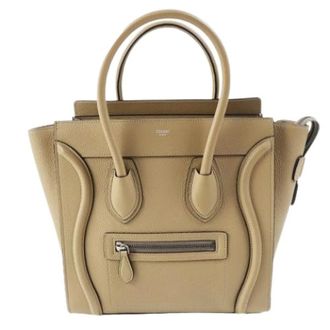 Celine Sac &agrave; main vintage Pre-owned - Femme - Pre-owned - Beige - Taille: ONE Size