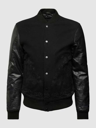 RH45 Bomberjacke mit floralen Stitchings Modell LEA