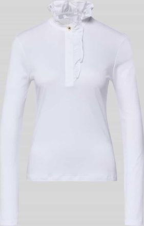 Rich & Royal Longsleeve mit R&uuml;schen
