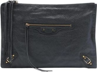 Balenciaga Pre-owned Vintage Clutch - - Pre-owned - Damen - Grau - ONE SIZE
