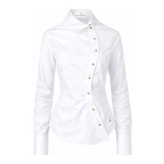 Vivienne Westwood Femme, Blouses et Chemises, Blanc, Taille: 38 FR Bella Shirt