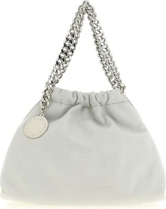 Stella McCartney Femme, Sacs, Gris, Taille: ONE Size Falabella Mini Drawstring Bag