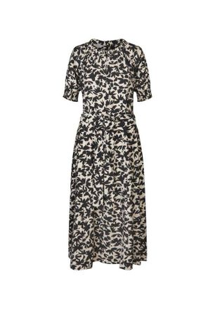 Masai Maxikleid MaNivanya Armdetails, Blumendruck