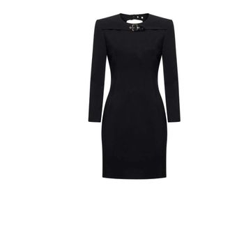 John Richmond Kurzes Kleid mit Schnalldetail - - Dresses - Damen - Schwarzk - S