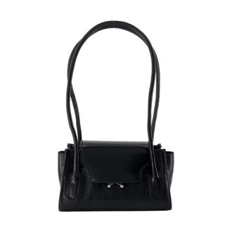 Marni Trunkette Mini Shoulder Bag - Femme - Sacs - Noir - Taille: ONE Size