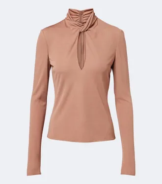 Valentino Top aus Cr&ecirc;pe-Jersey