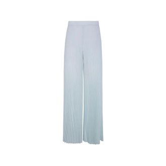 Twinset Damen, Hosen, Blau, MGr&ouml;&szlig;e