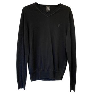 McQ by Alexander McQueen McQ by Alexander McQueen Black V-Neck Jumper Size M