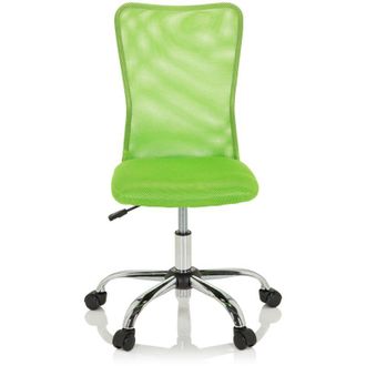 hjh OFFICE [NEUWERTIG] B-Ware Hjh Office Kinderschreibtischstuhl Kinderstuhl Kiddy Net I Netzstoff Gr&uuml;n