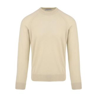 FILIPPO DE LAURENTIIS Rundhals-Raglan-Kaschmirpullover - - Knitwear - Herren - Beige - XL