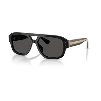 Dolce & Gabbana Aviator-Sonnenbrille - - Accessories - Herren - Schwarzk - 56 MM