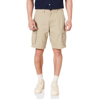Amazon Essentials Herren 25cm Cargo-Shorts in klassischer Passform (erhältlich in Big & Tall), Kaki, 40W