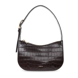 Furla Sara Petit Sac Bandouli&egrave;re - Femme - Sacs - Brun - Taille: ONE Size
